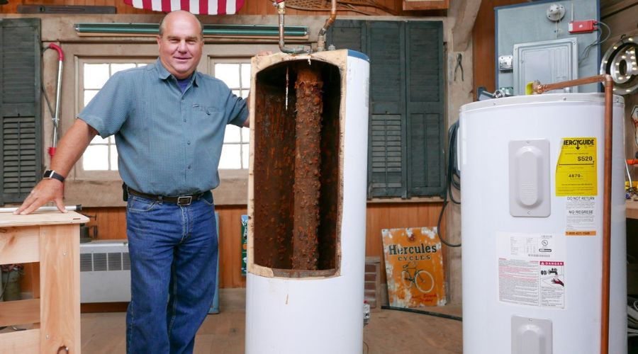 Time to Break it Off with Your Old Water Heater | Anderson Heating